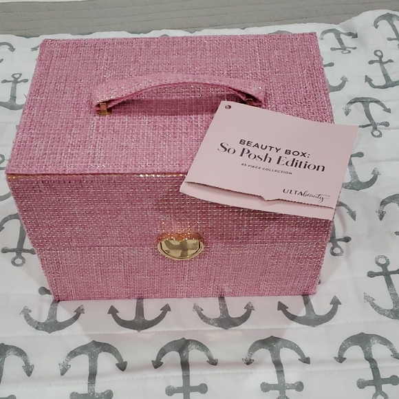 Ulta Beauty | Makeup | Ulta Beauty Pink Cosmetic Case Oh So Posh ...